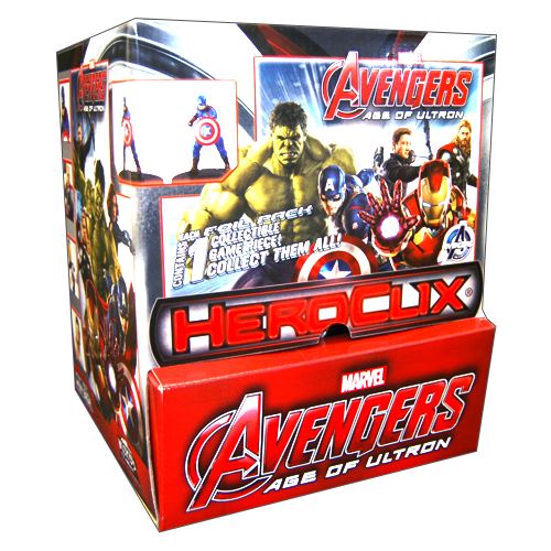 Marvel HeroClix: Avengers Age of Ultron Movie Gravity Feed Display (24 ...