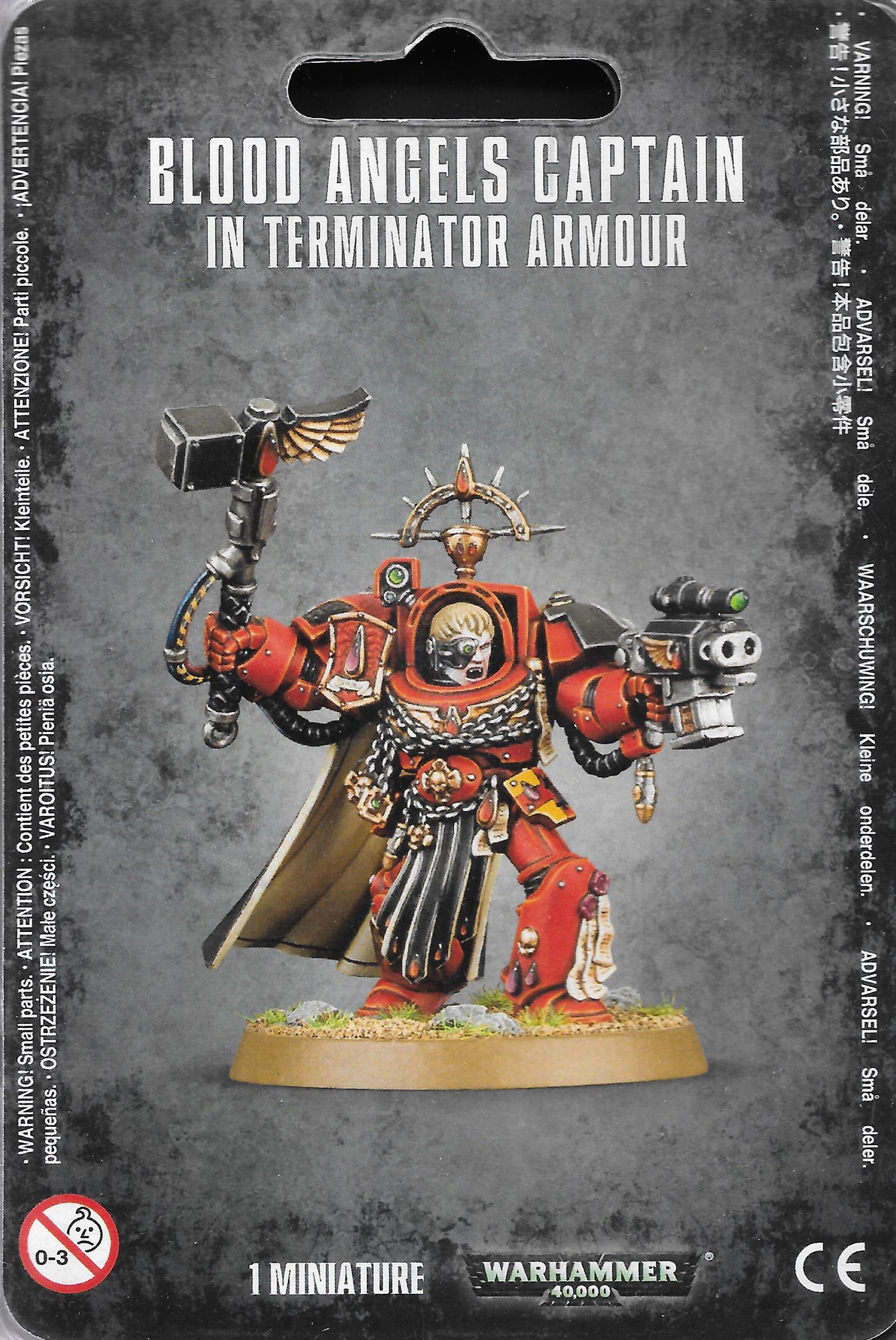 Blood Angels: Captain in Terminator Armour (2015) - Atomic Empire