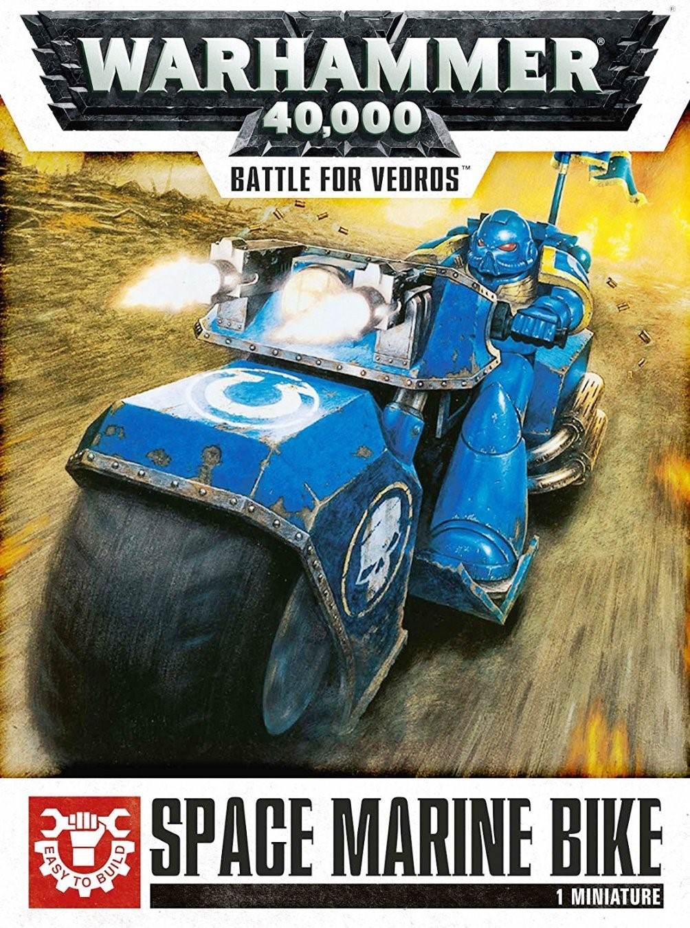 Warhammer 40K: Battle for Vedros - Space Marines Bike - Atomic Empire