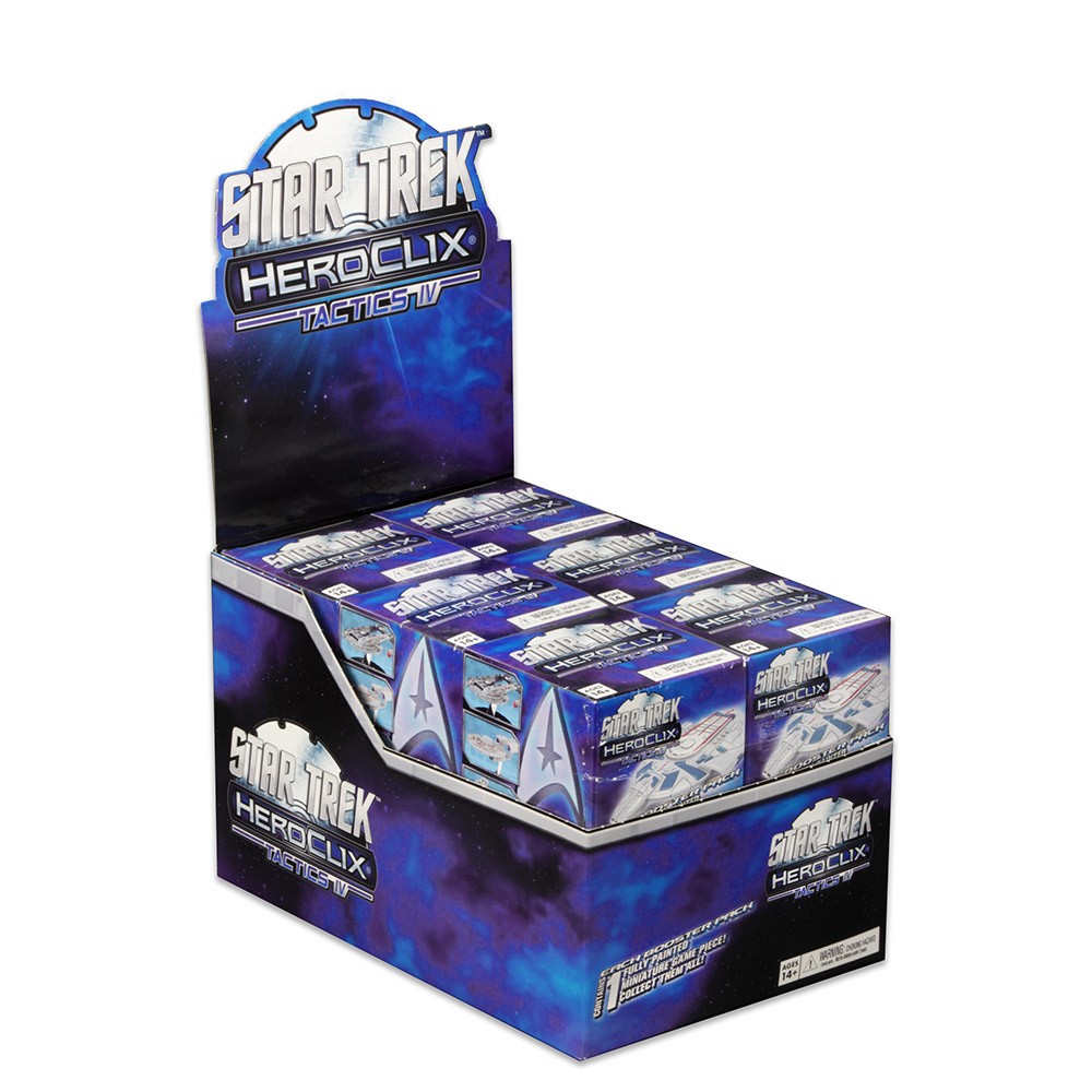 Star Trek HeroClix: Tactics Series IV Counter Display (12) - Atomic Empire