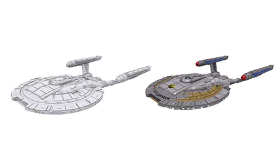 Star Trek Deep Cuts Unpainted Ships: Federation NX Class - Atomic Empire