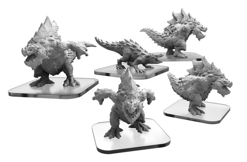 Monsterpocalypse: Terrasaur Carnidon and Spikodon Units - Atomic Empire