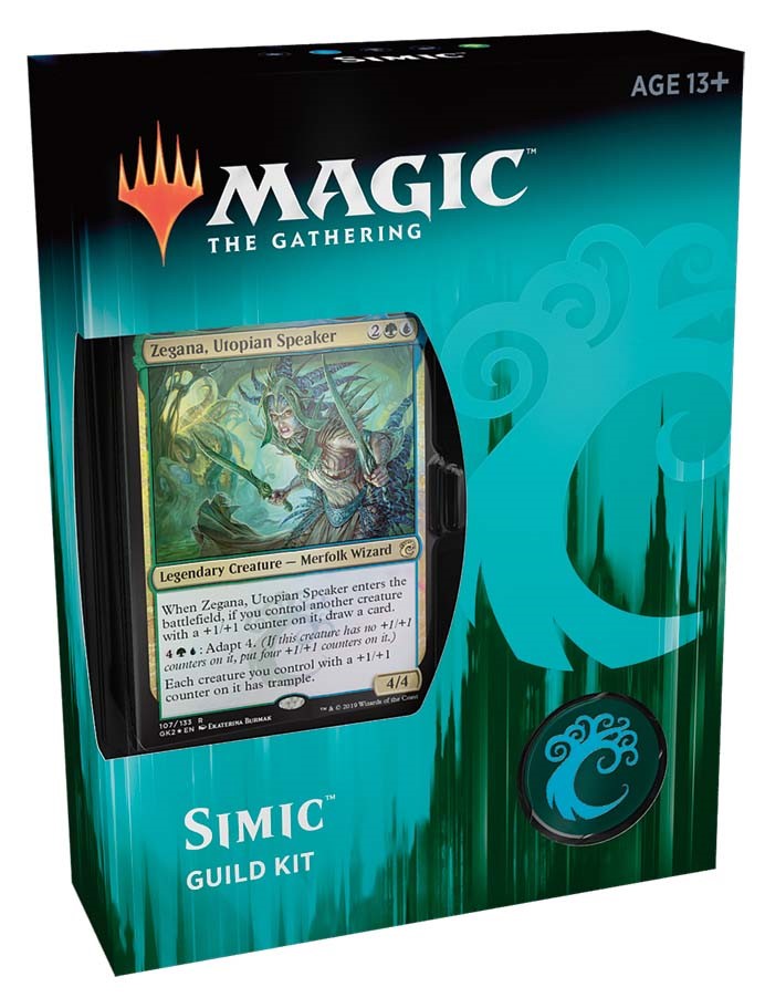 Magic the Gathering CCG: Ravnica Allegiance Guild Kit - Simic - Atomic ...