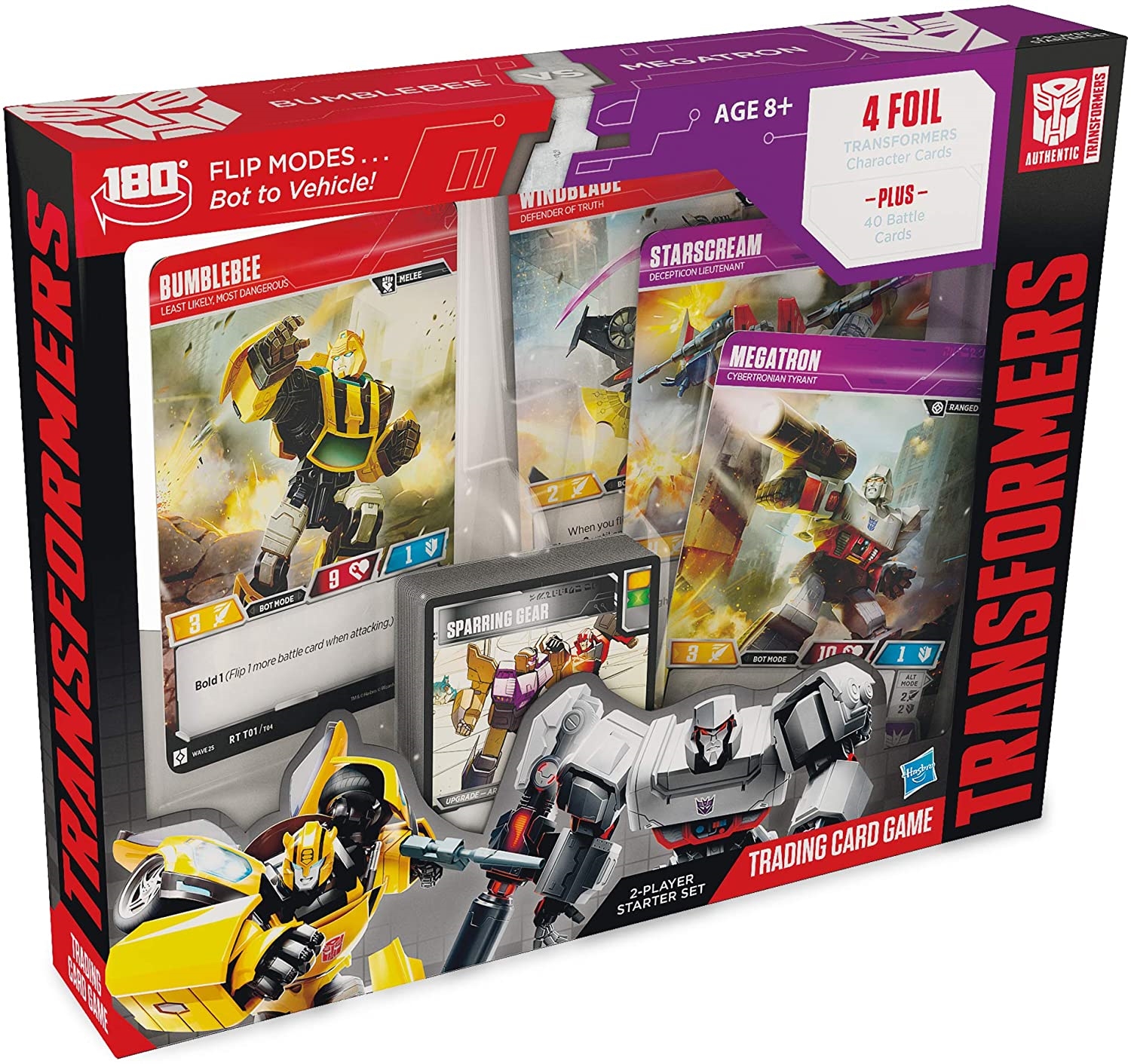 Transformers TCG: Rise of the Combiners Bumblebee vs. Megatron Starter ...