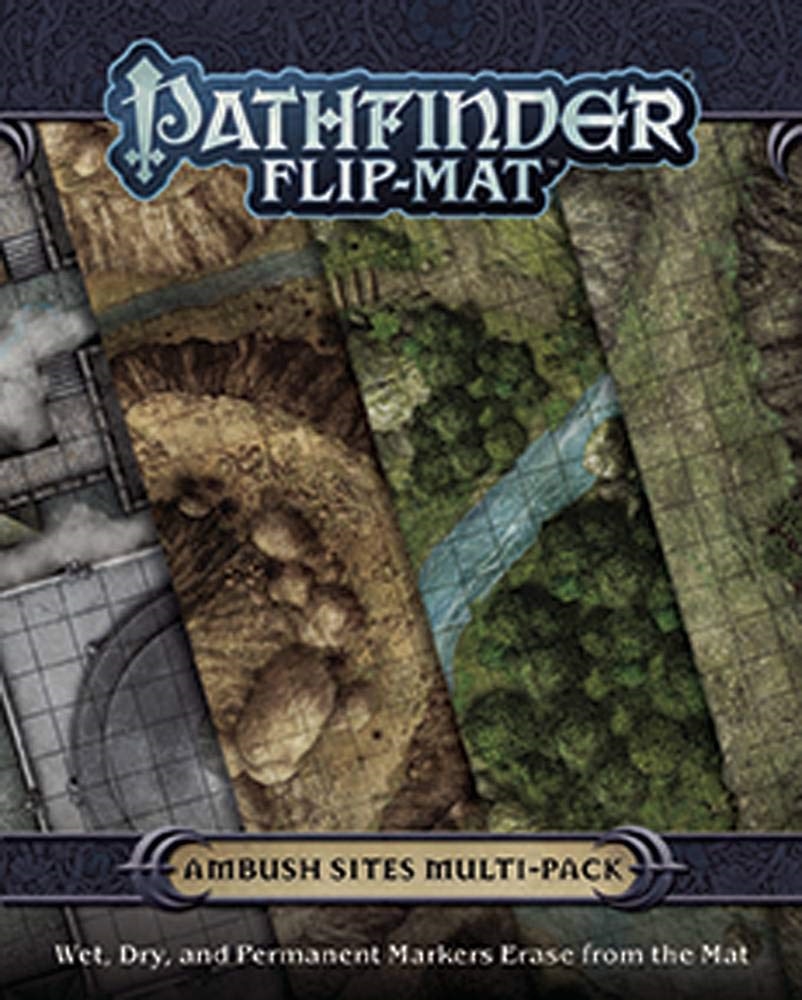 Pathfinder Flip-Mat: Ambush Sites Multi-Pack - Atomic Empire