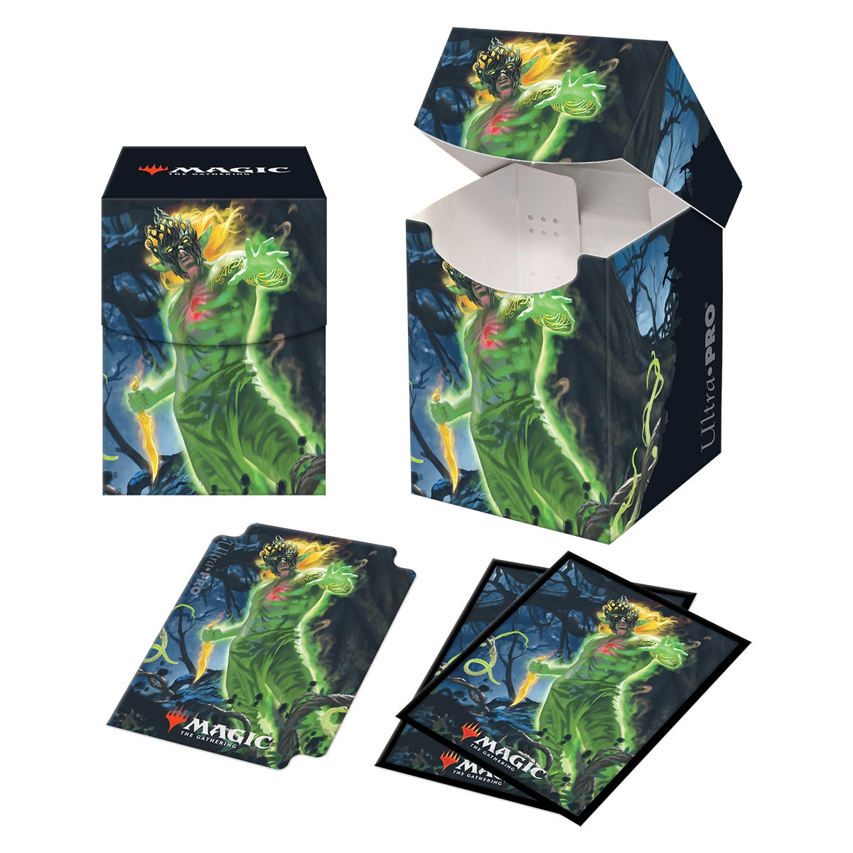 Magic the Gathering CCG: Zendikar Rising Deck Box and Sleeves Combo ...