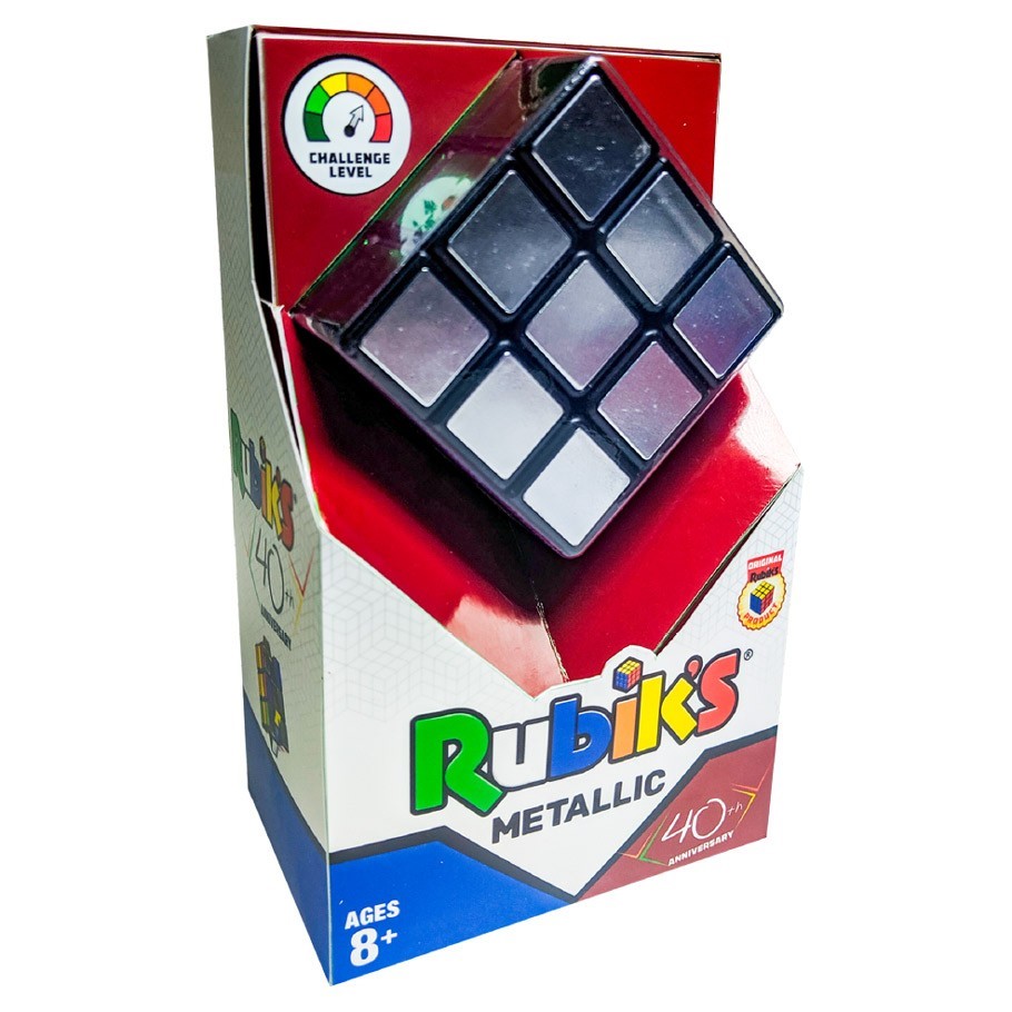 Rubik's Cube 40th Anniversary Metallic - Atomic Empire
