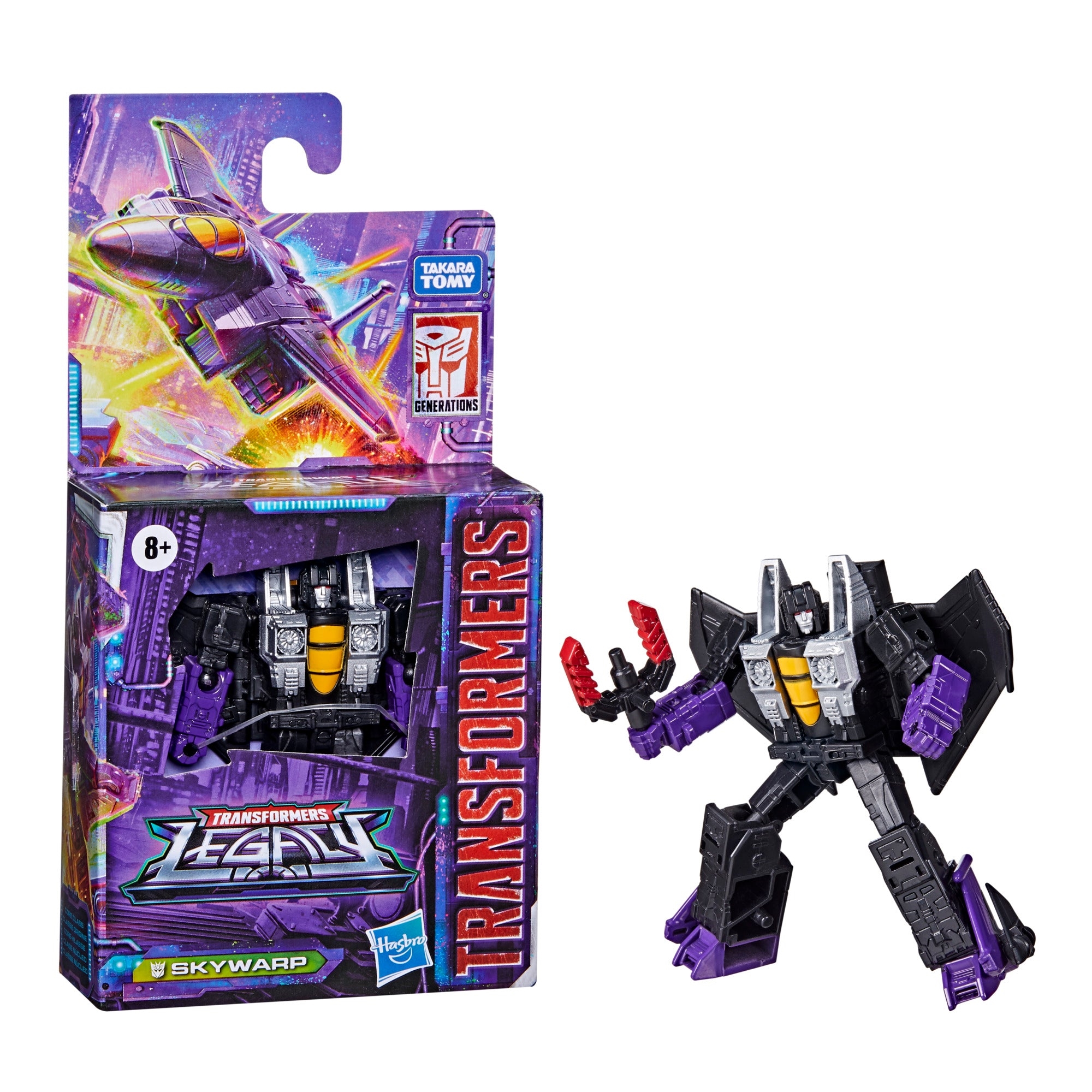 Transformers: Legacy Core Class Action Figure - Skywarp - Atomic Empire
