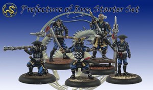 Bushido Miniatures: Prefecture of Ryu - Starter Set - Atomic Empire