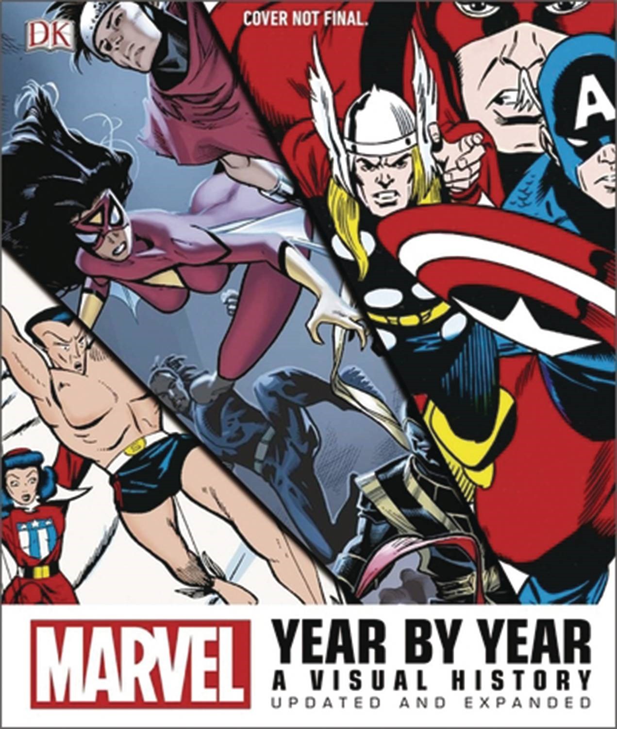 Marvel Year by Year: Visual History HC - Expanded Updated Edition ...