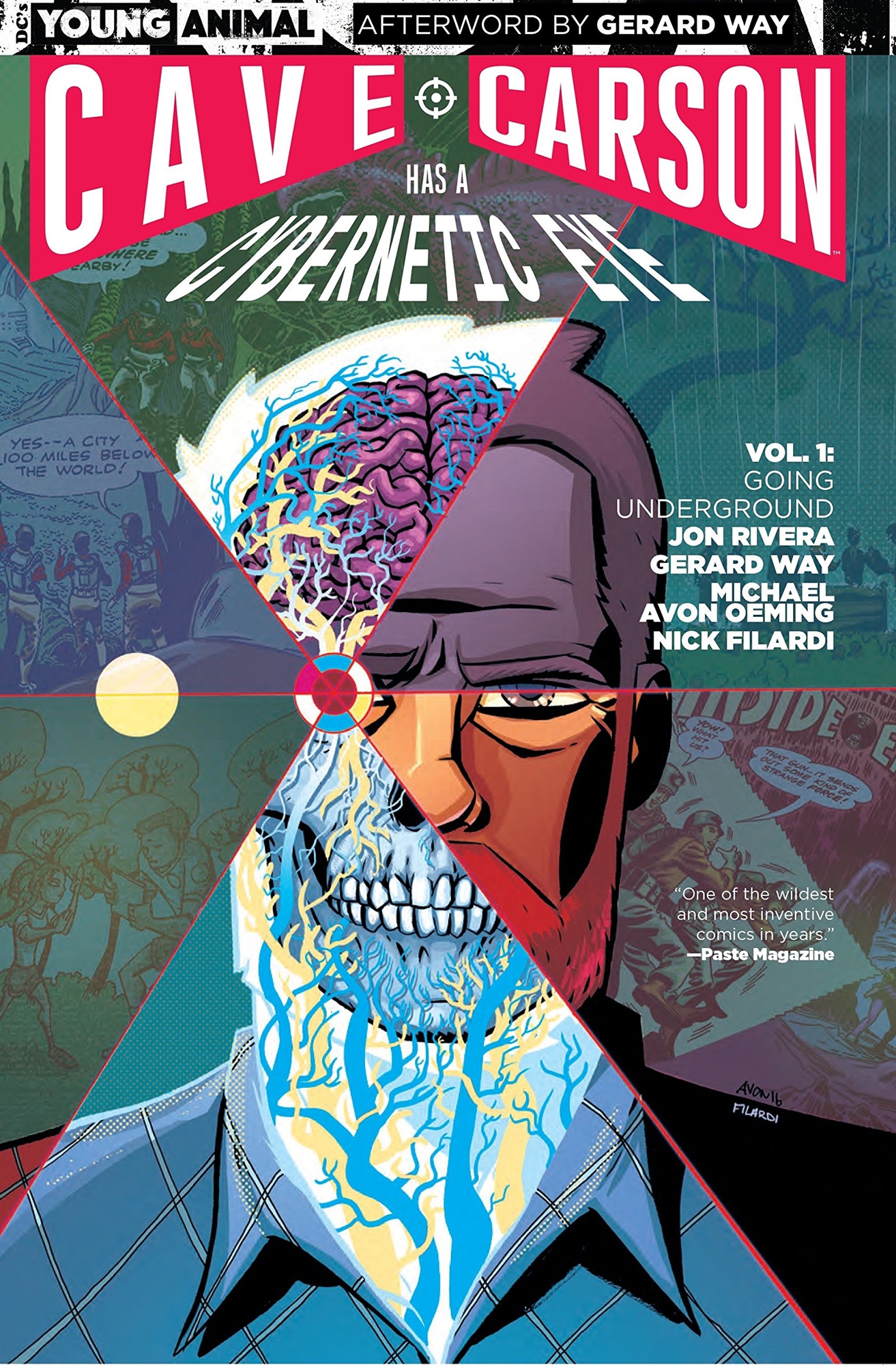 Cave Carson Has a Cybernetic Eye Vol 1: Going Underground - Atomic Empire