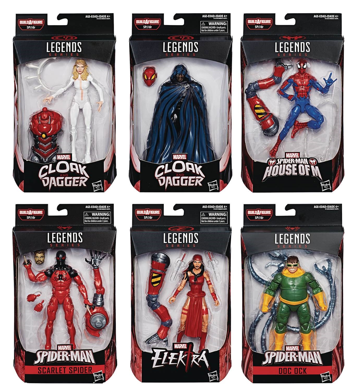 Spider-Man: Legends 6 Inch Action Figure - Scarlet Spider - Atomic Empire