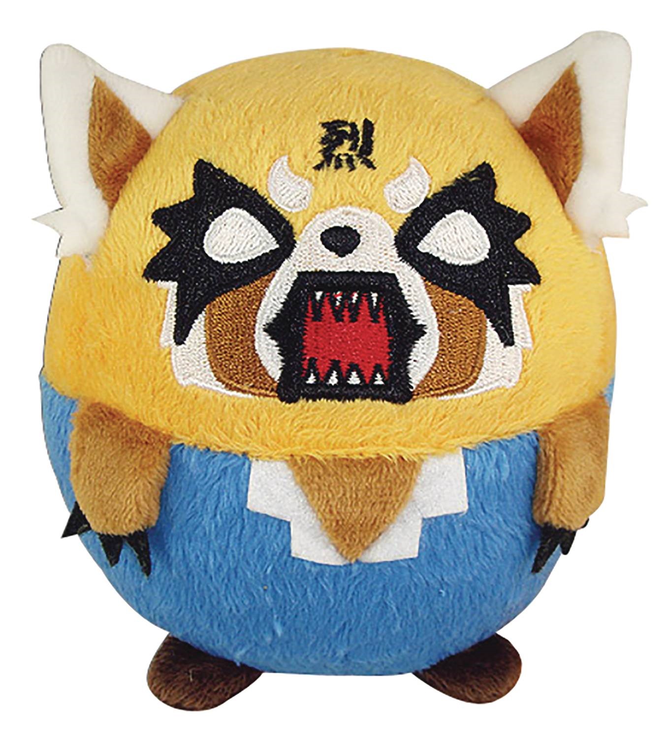 Aggretsuko: Retsuko 4 Inch Ball Plush - Rage - Atomic Empire