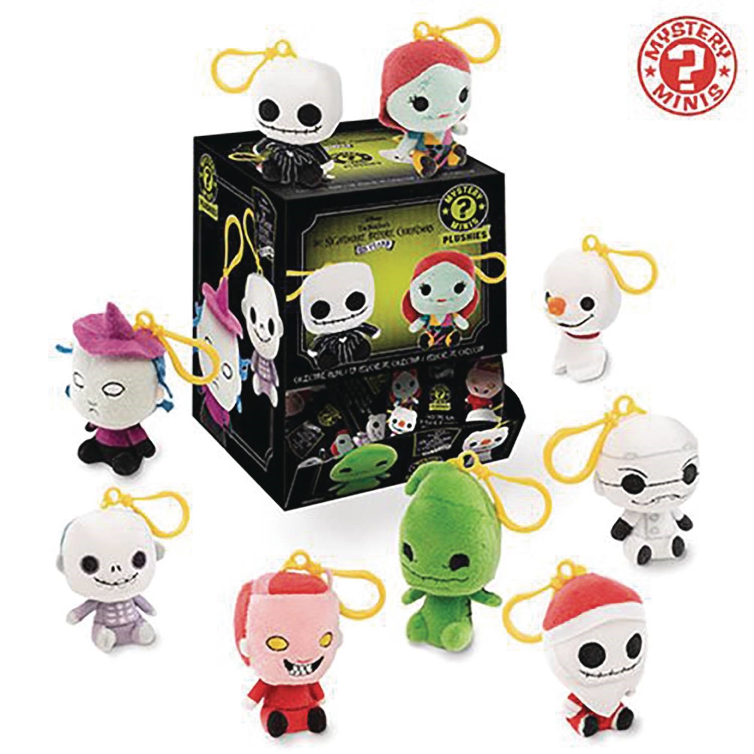 Nightmare Before Christmas: Mystery Minis Figure Keychain Blind Mystery ...