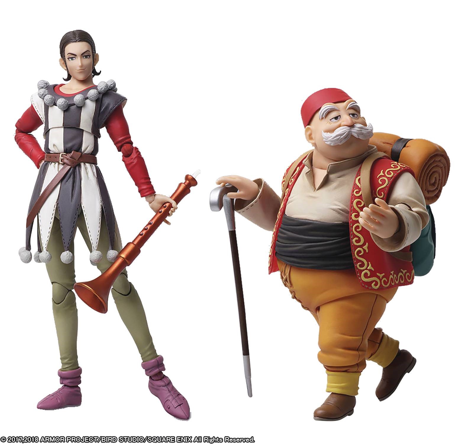 Dragon Quest XI: Bring Arts Sylvando and Rab Action Figure Set - Atomic ...
