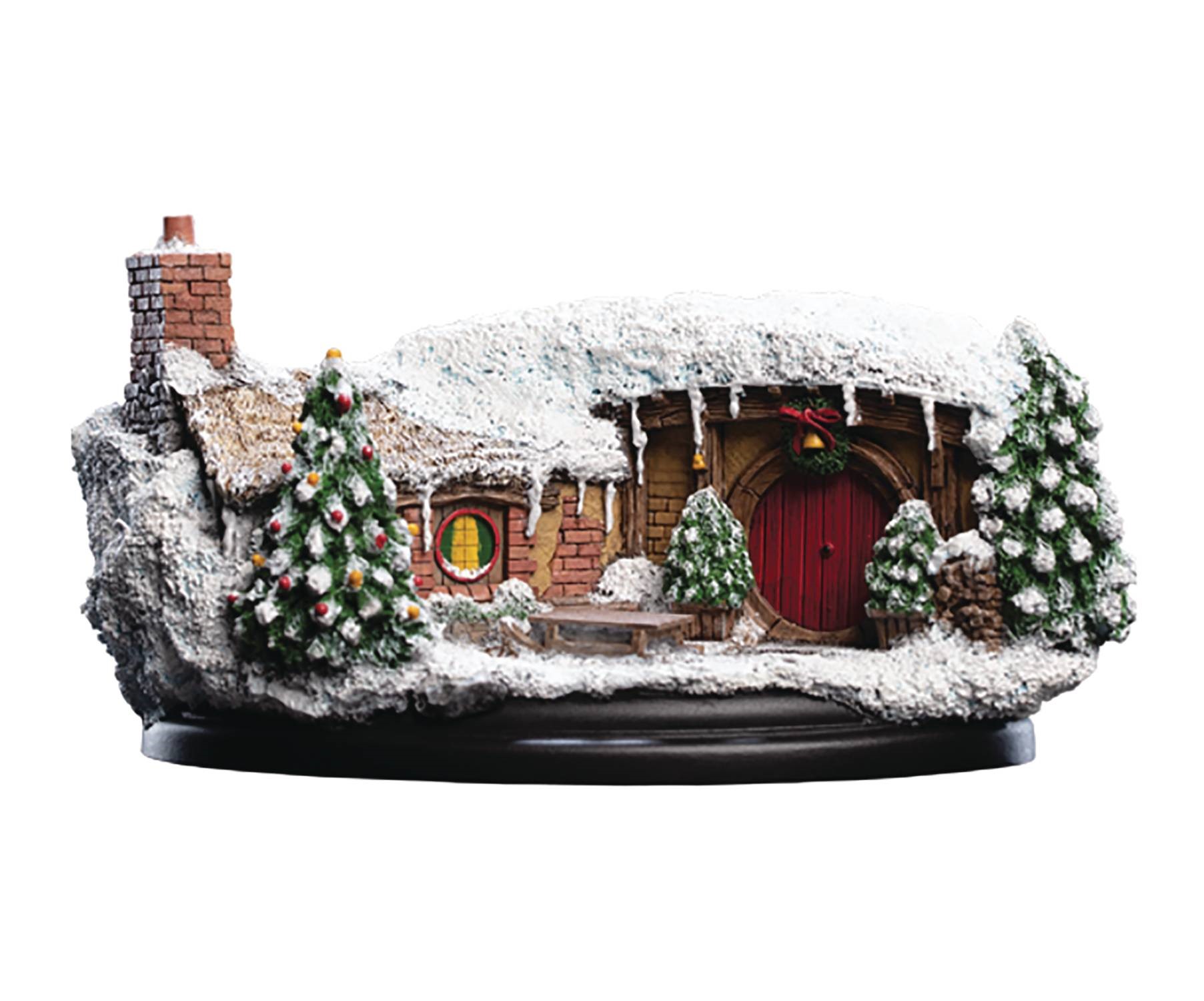 Hobbit: Holiday Christmas 35 Bagshot Row Hobbit Hole Statue - Atomic Empire