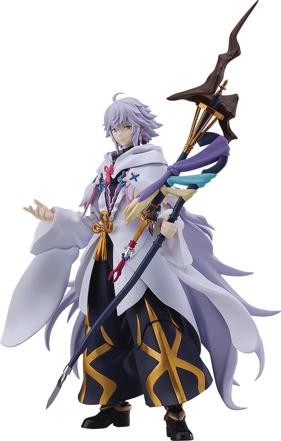 Fate / Grand Order: Absolute Demonic Front Merlin Figma Action Figure ...