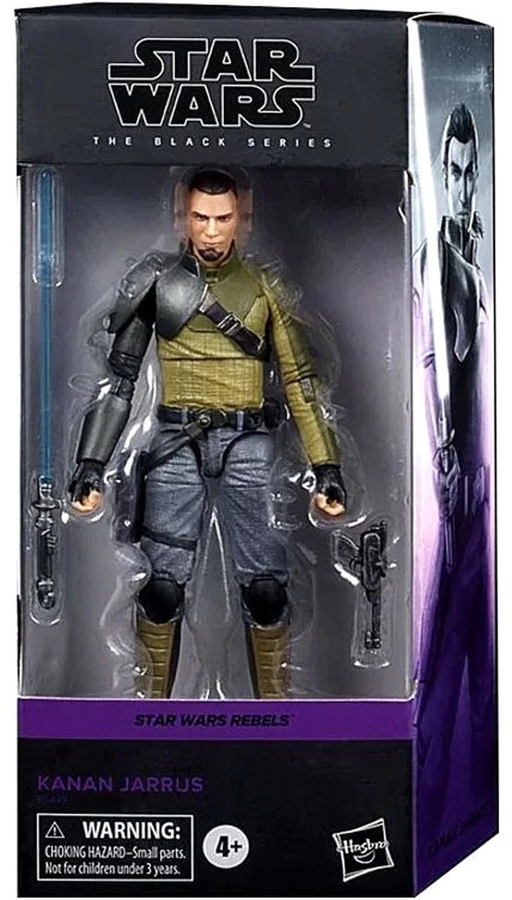 Star Wars: Rebels Black Series 6 Inch Kanan Jarrus Action Figure ...