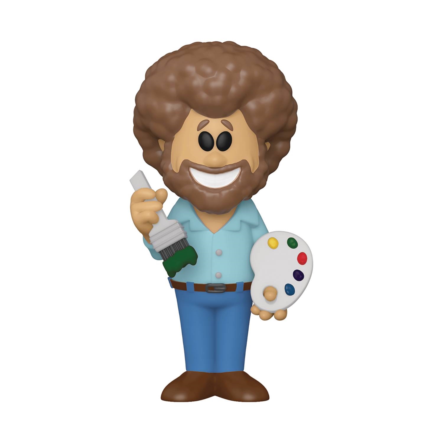 Vinyl Soda: Bob Ross Figure - Atomic Empire