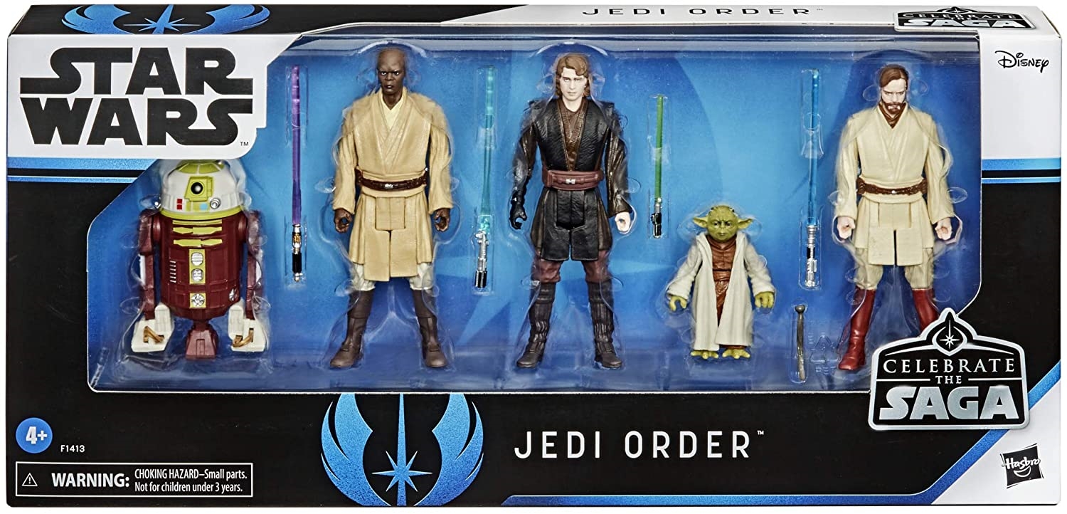 Star Wars: Celebrate the Saga 3 3/4 Inch Jedi Order 5-Piece Action ...