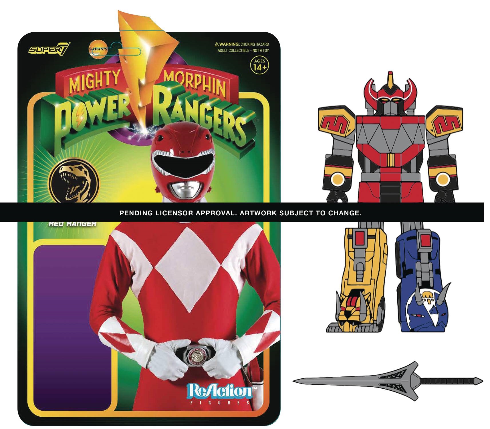 Mighty Morphin Power Rangers: ReAction Figure - Megazord - Atomic Empire