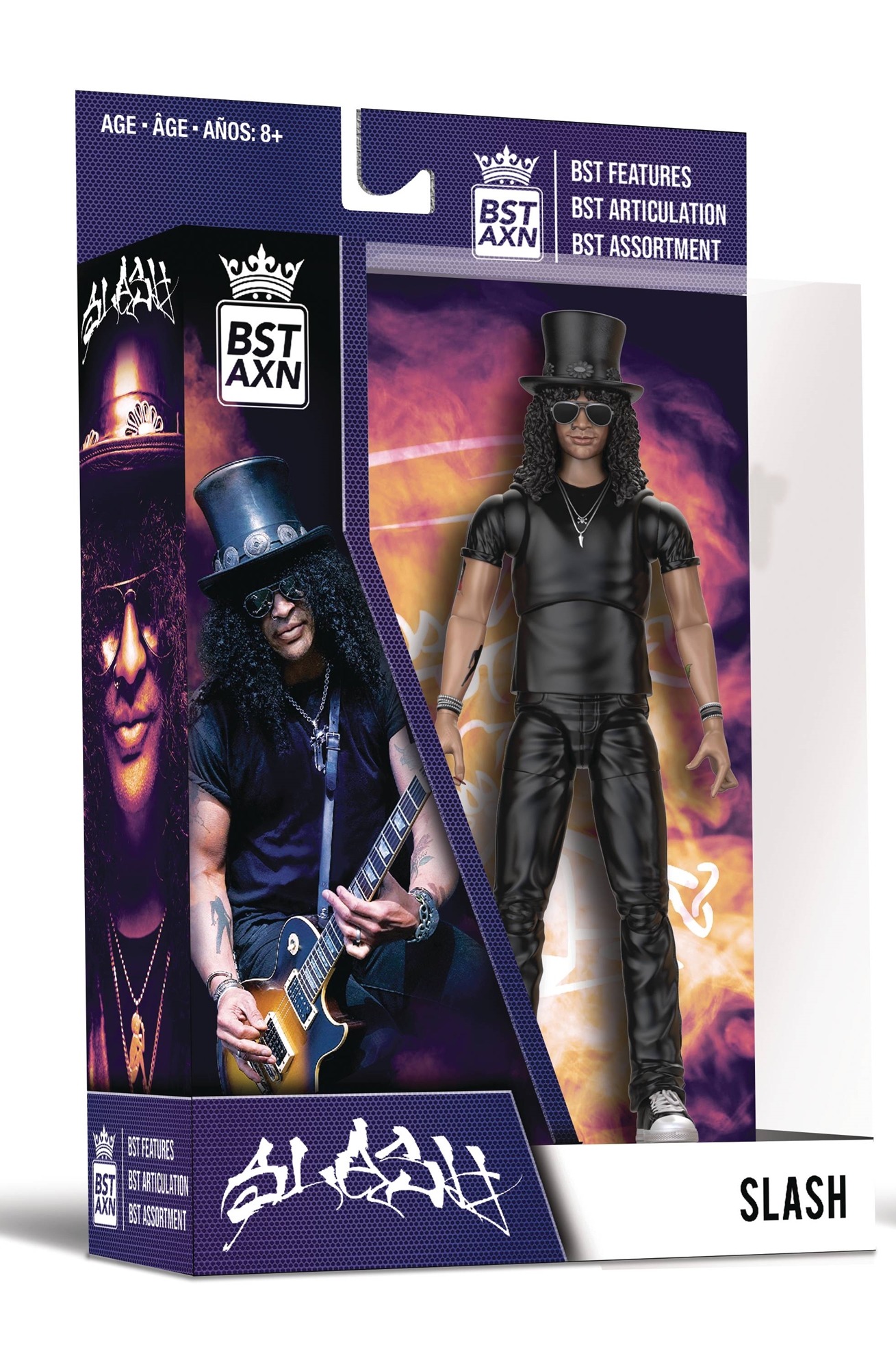 BST AXN: Guns 'n' Roses Slash 5 Inch Action Figure - Atomic Empire