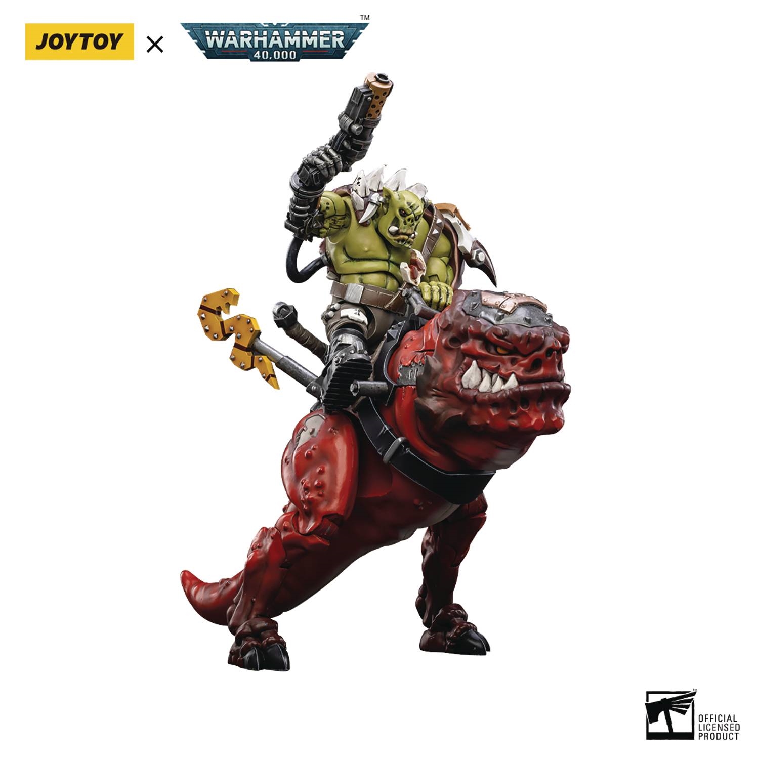 Orks Squighog Nob On Smasha Squig 1/18 Scale Action Figure - Warhammer ...