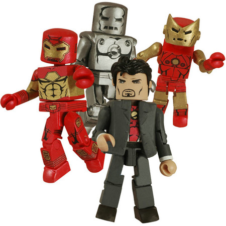 Marvel MiniMates: Iron Man Through the Ages Box Set - Atomic Empire