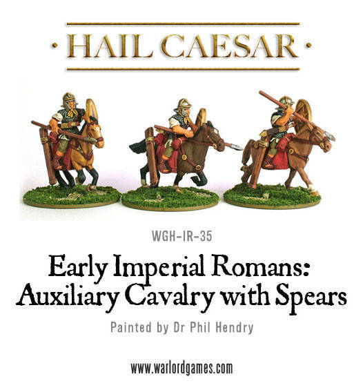 Hail Caesar: Imperial Roman Cavalry with Spears (3) - Atomic Empire