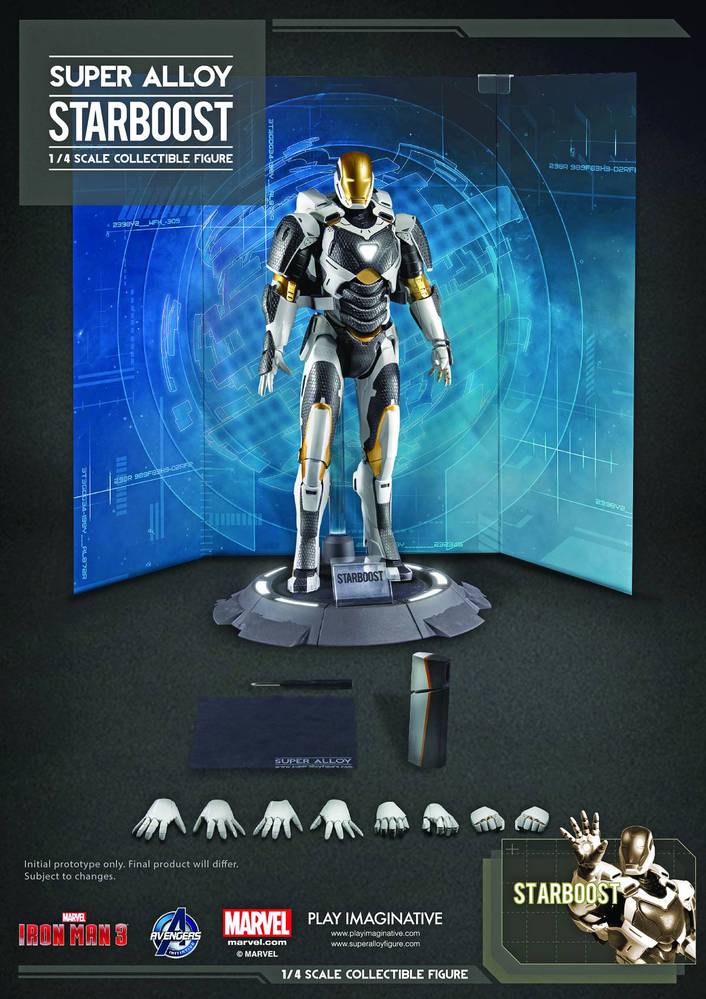 Iron Man 3: Super Alloy 1/4-Scale Figure - Starboost - Atomic Empire
