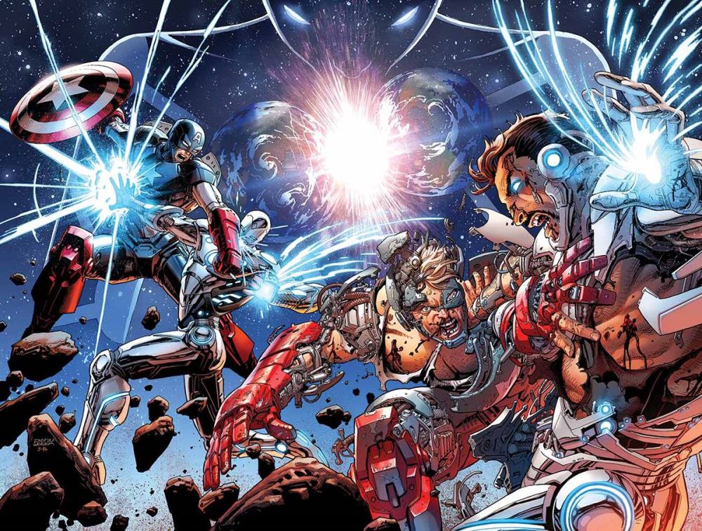 Avengers / New Avengers: Time Runs Out Poster - Atomic Empire